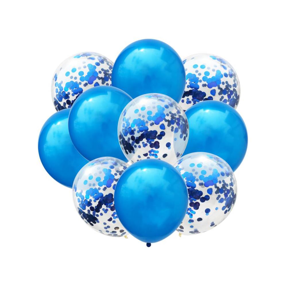 Konfetti Luftballon Set Geburtstag Party Baby Shower Hochzeit Deko ...